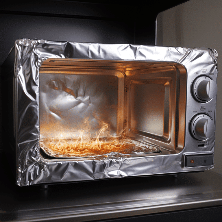Safe Use of Aluminum Foil in Convection Microwaves