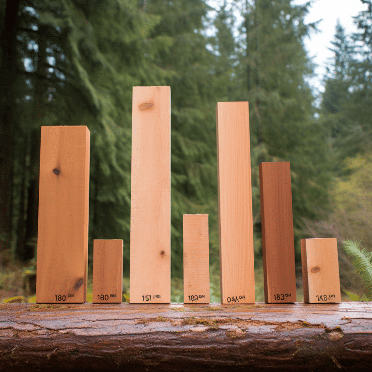 Comparing Douglas Fir and Cedar Wood Characteristics