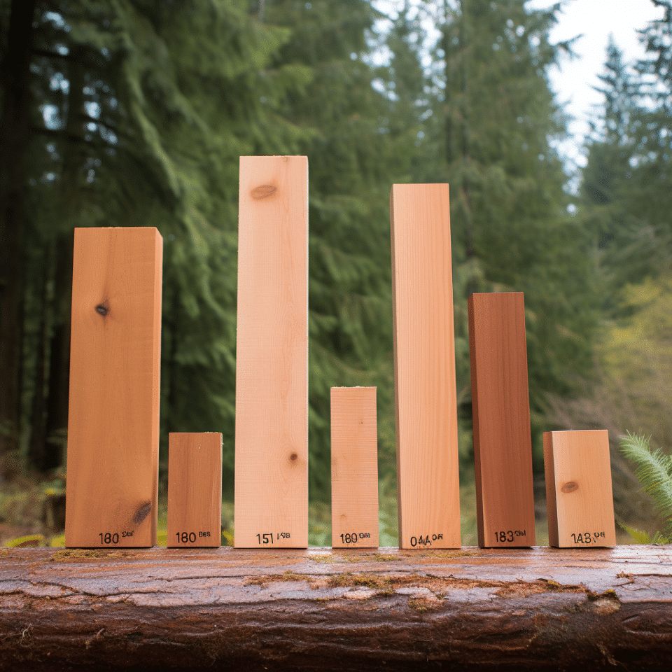Comparing Douglas Fir and Cedar Wood Characteristics