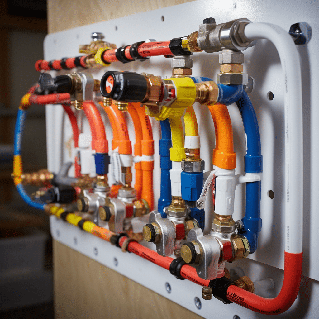 Pex Home-Run and Remote Manifold Plumbing Systems