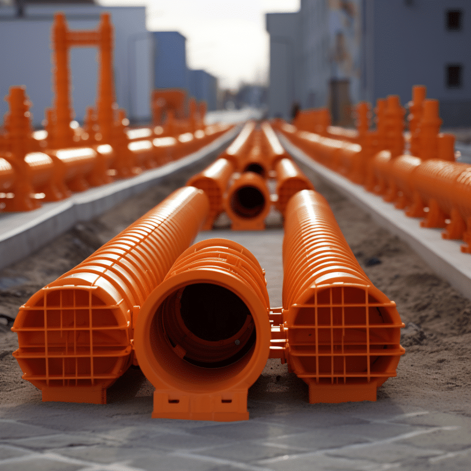 SDR 35 And Schedule 40 Pipes For Underground Drainage