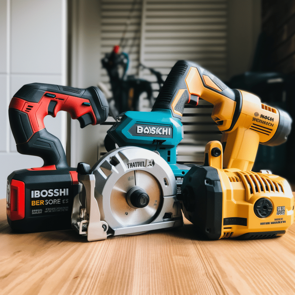 Comparing Bosch, Makita, and DeWalt Power Tools