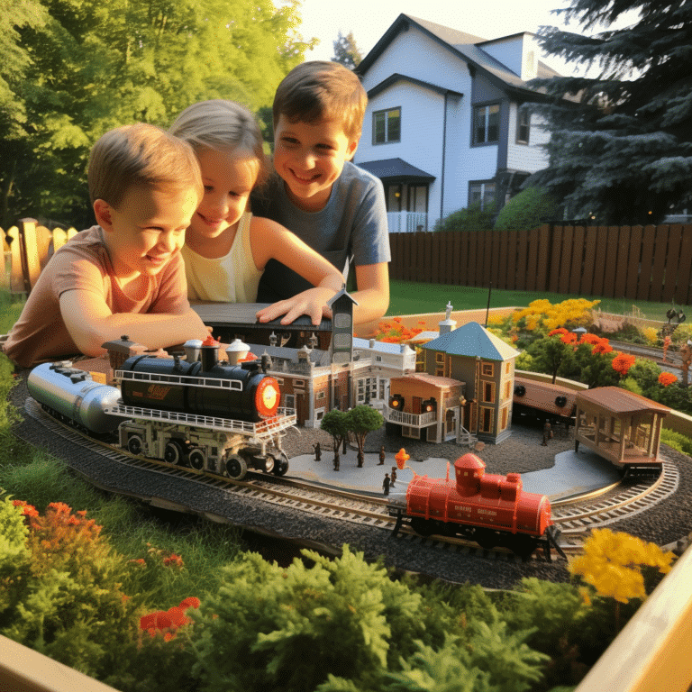 Ultimate Backyard Train Fun: Riding the Rails with Family