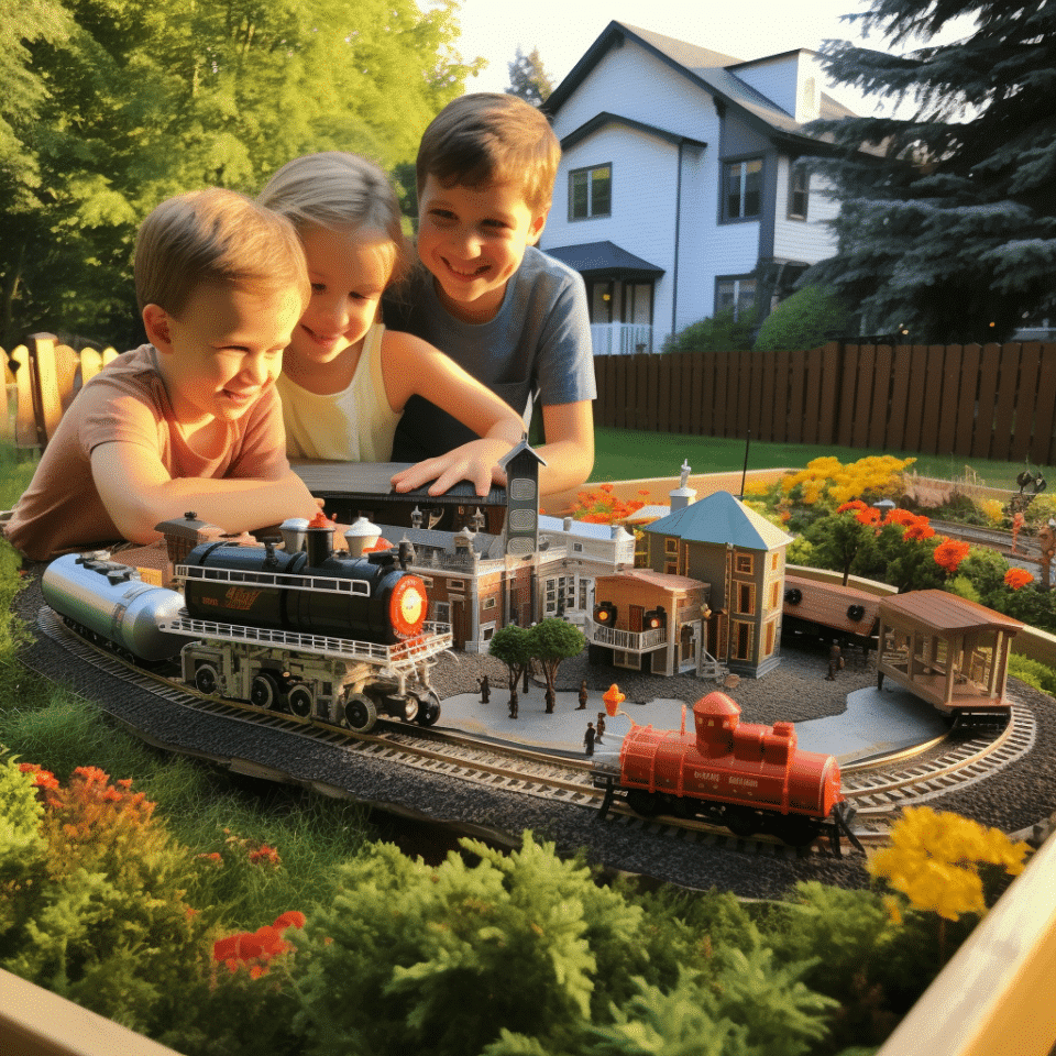 Ultimate Backyard Train Fun: Riding the Rails with Family