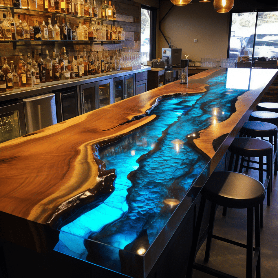 Choosing Between Epoxy and Polyurethane for Bar Tops