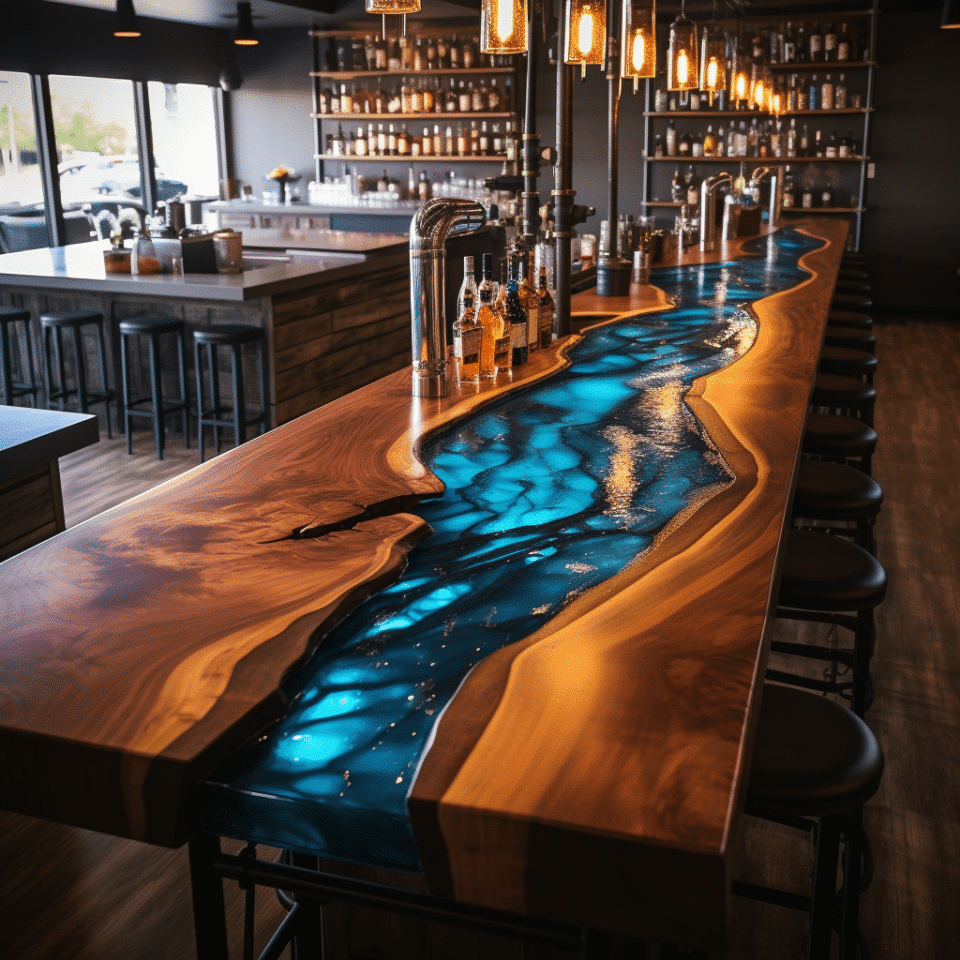Choosing Between Epoxy and Polyurethane for Bar Tops