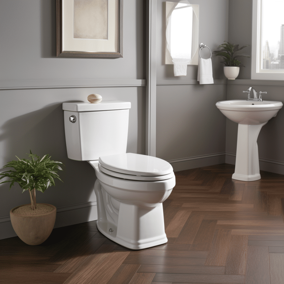 Efficient Eljer Diplomat Toilet: Performance, Savings, and Comfort