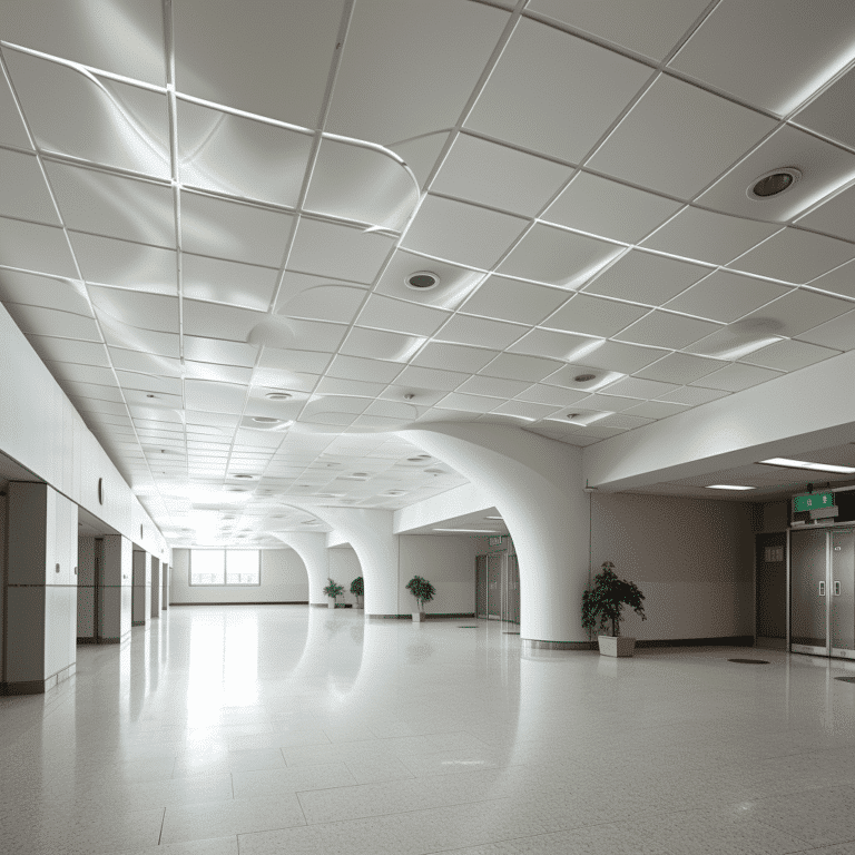 Cellulose and Asbestos Ceiling Tiles: Considerations for Interior