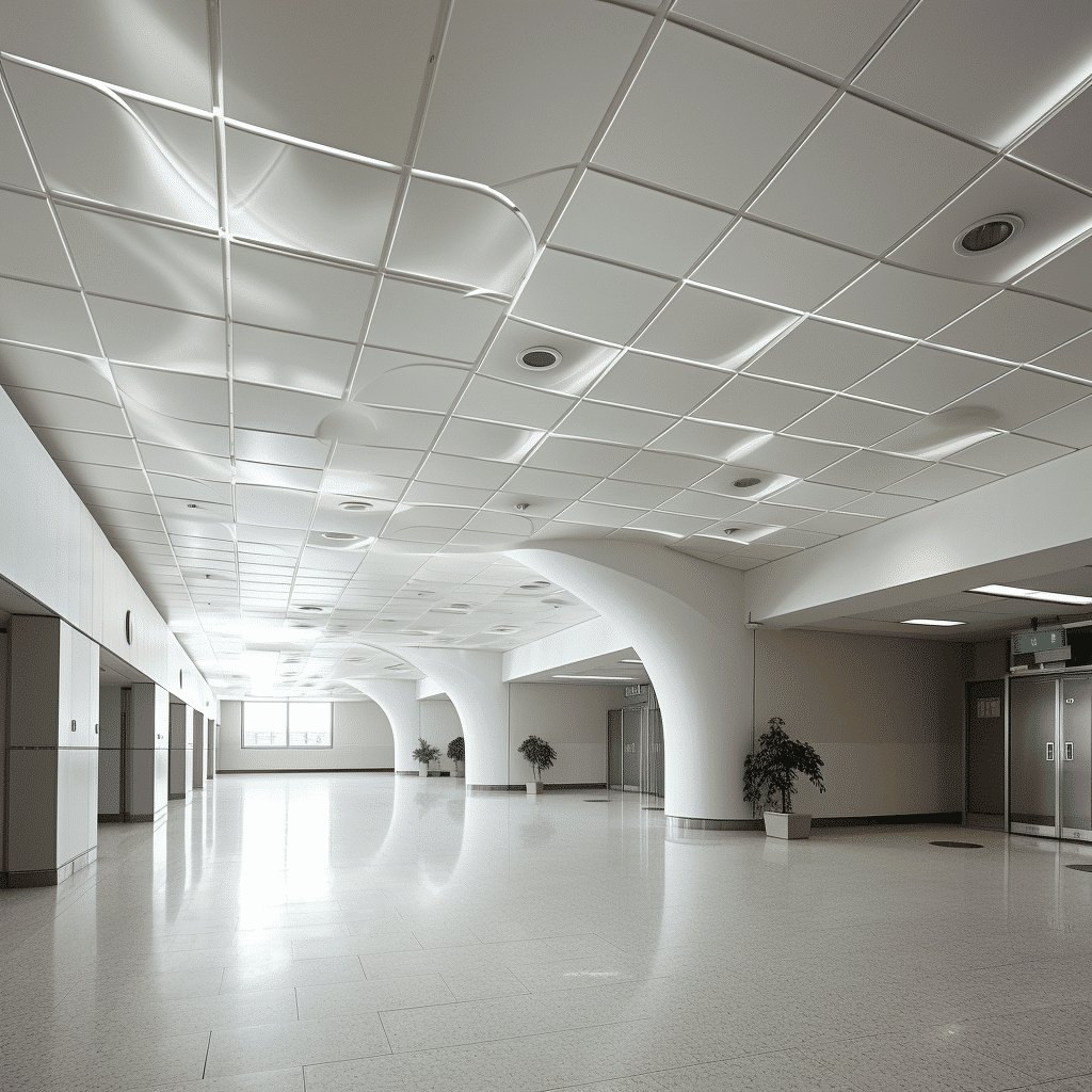 Cellulose and Asbestos Ceiling Tiles: Considerations for Interior