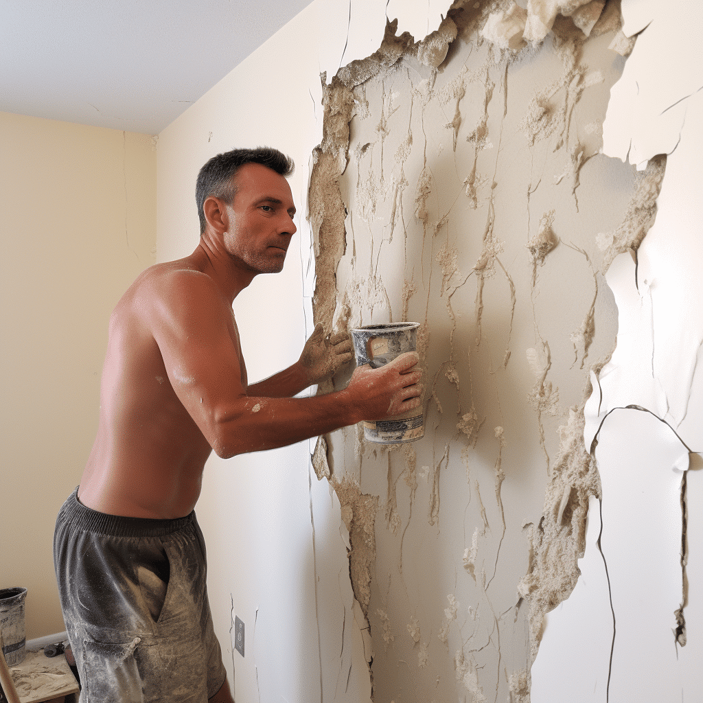 Fixing Bad Mud Jobs on Painted Drywall