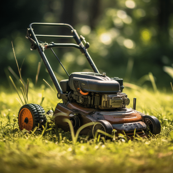Properly Tipping Your Lawn Mower for Maintenance