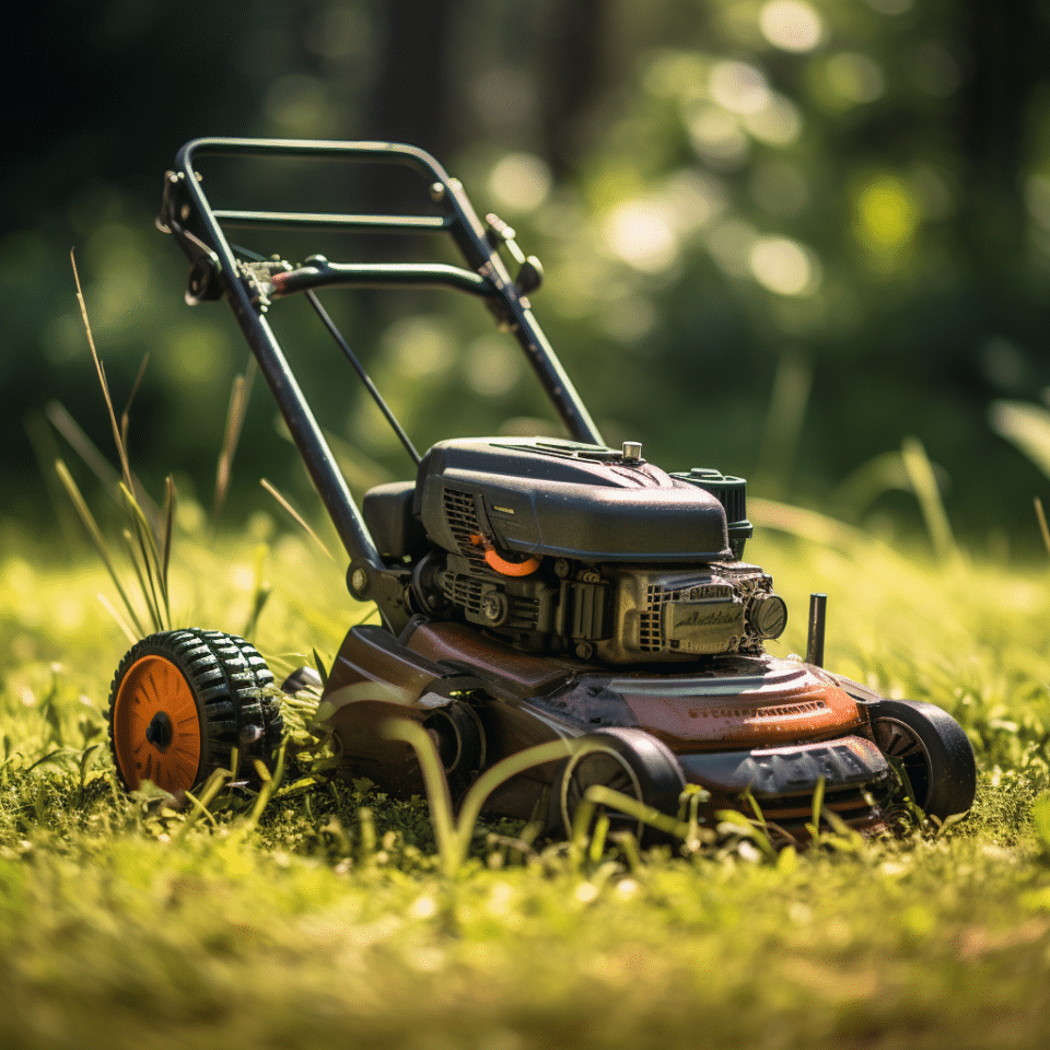 Properly Tipping Your Lawn Mower for Maintenance