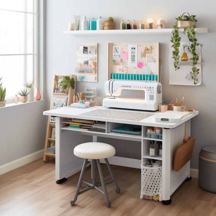Top Craft Desks for Cricut Enthusiasts: Ultimate Choices