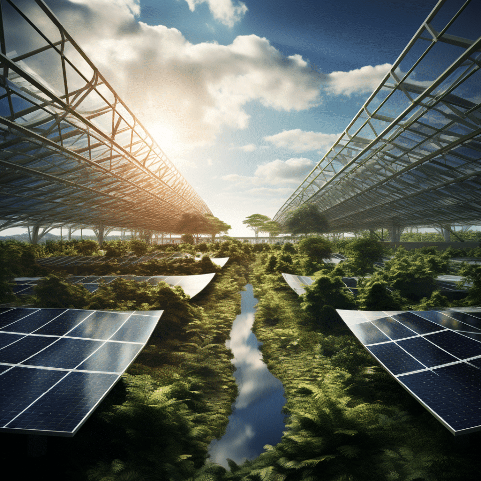 Solar Panels Brighten Renewable Future