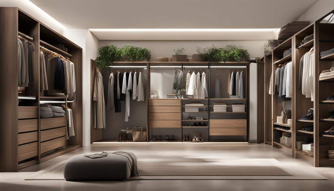 Transform Your Space with the Open Closet Concept